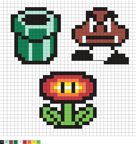 Super Mario Perler Bead Patterns Artofit