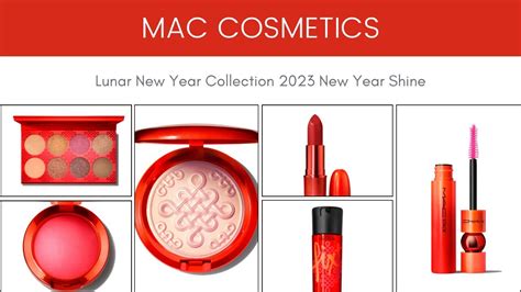 Sneak Peek MAC COSMETICS Lunar New Year Collection 2023 New Year Shine