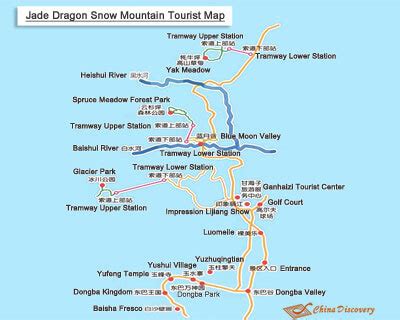 Lijiang Maps Lijiang Tourist Maps Lijiang Transportation Maps