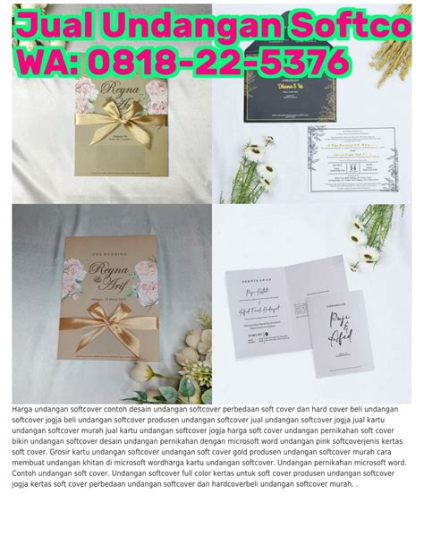 Ppt Wa Undangan Nikah Softcover Desain Undangan