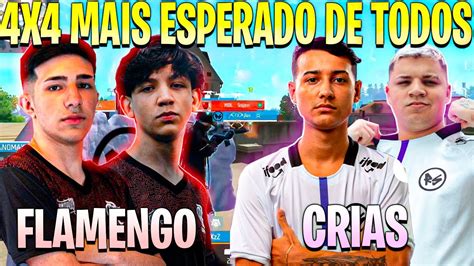 4X4 CRIAS VS FLAMENGO BAK MANOMAX GHOST9 E DEUSA VS MANDELA XAUAN