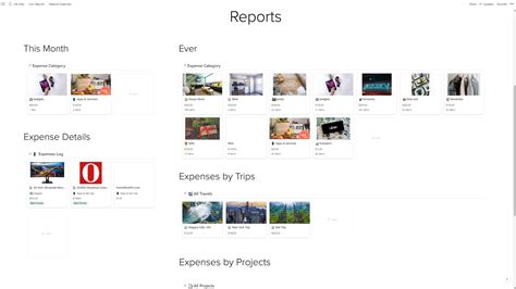 notion template gallery