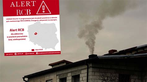 Smog w Polsce Alert RCB Jakość powietrza w sobotę 2 12 TVN Meteo