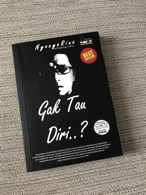 Buku Self Improvement Gak Tau Diri On Carousell