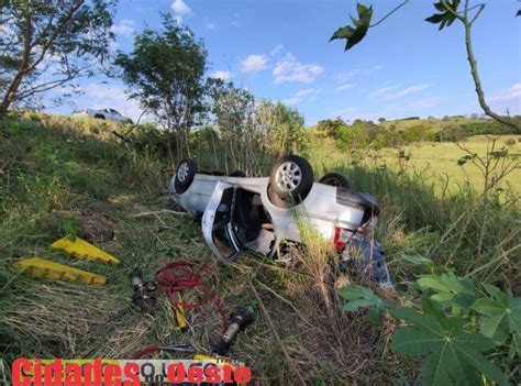 Homem De Anos Morre Ao Capotar Ve Culo Entre Diamante Do Oeste E