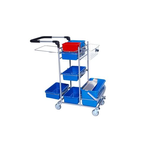 Tina Trolley Ergo Rengøringsvogn drypsystem