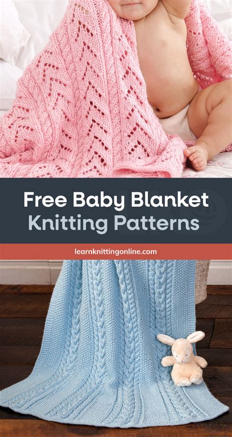 25 Free Easy Baby Blanket Knitting Patterns Sarah Maker 50 OFF