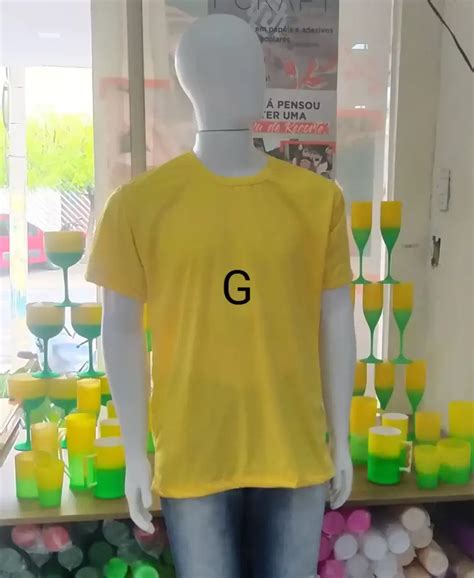 Asteca InkJet CAMISA AMARELO CANARIO G