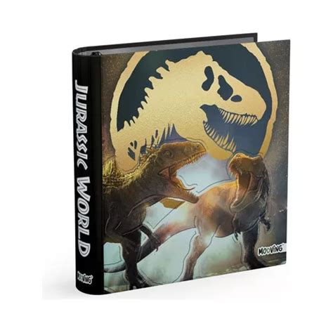 Carpeta Escolar Mooving N X Mm Anillos Jurassic World