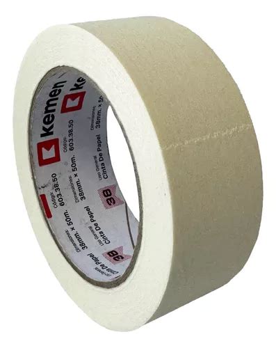 Cinta Papel Enmascarar Pintor Construccion Mm X Mts Mercadolibre