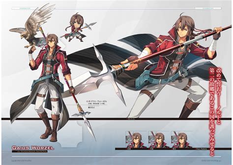 Gaius Worzel Eiyuu Densetsu Sen No Kiseki Image By Falcom