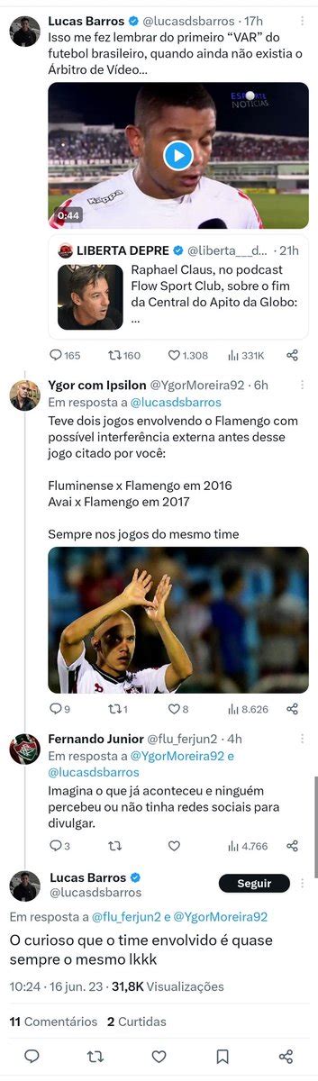 Recibo Crf On Twitter Lucasdsbarros O Curioso Que O Time Envolvido