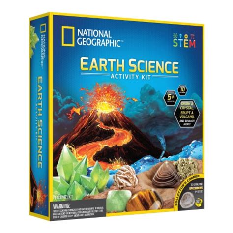 National Geographic Earth Science Activity Kit Ct Kroger