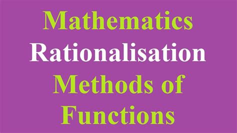 rationalisation method of limit limit evaluation by radical rationalisation method youtube