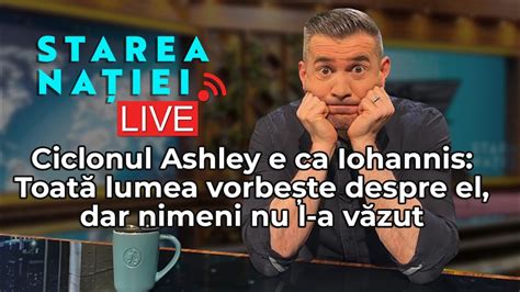 Ciclonul Ashley I SN LIVE 30 Septembrie 2024 YouTube