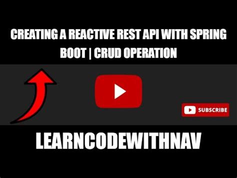 Creating A Reactive REST API With Spring Boot Spring Reactive CRUD