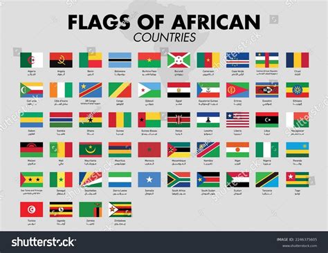 Doha Qatar January 07 2023 African Stock Vector Royalty Free