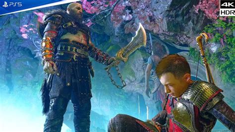 PS5 GOD OF WAR RAGNARÖK Kratos travels to Alfheim ULTRA High