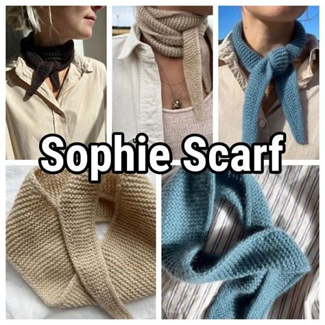 Kit Sophie Scarf De Petite Knit