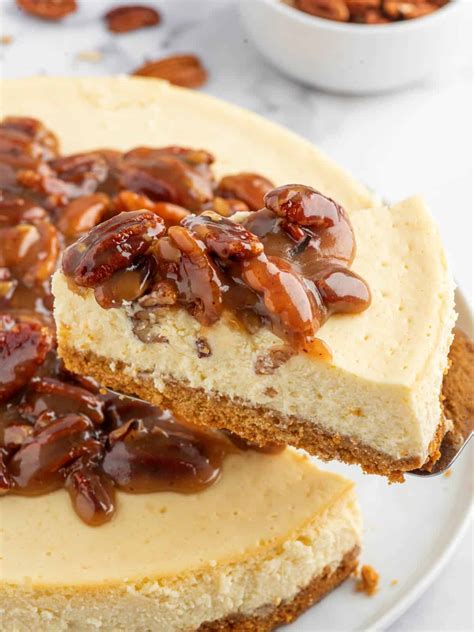 Easy Pecan Pie Cheesecake Recipe Cookin With Mima