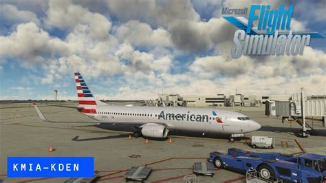 KMIA Miami International KDEN Denver International Airport PMDG