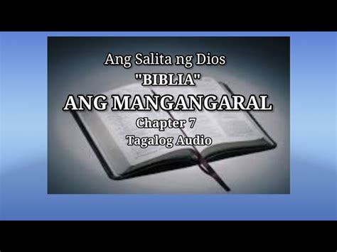 Ang Salita Ng Dios Biblia Aklat Sa Lumang Tipan Ang Mangangaral