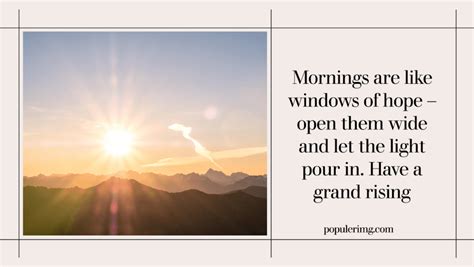 15 Grand Rising Quotes To Embrace The Beauty Of A New Day POPULERIMG