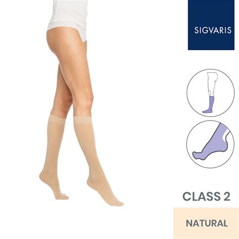 Sigvaris Semitransparent CL2 Natural Stockings Health And Care