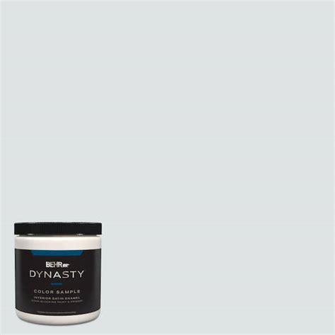 BEHR DYNASTY 8 Oz MQ3 27 Etched Glass One Coat Hide Satin Enamel
