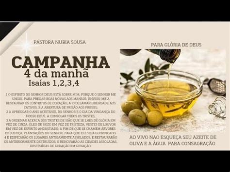 PASTORA NUBIA SOUSA está transmitindo ao vivo YouTube