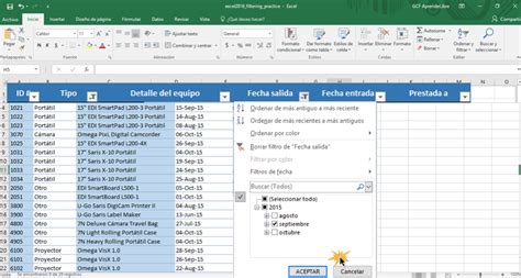 Como Crear Un Filtro En Excel Image To U