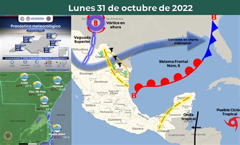 En alerta azul zona sur de Quintana Roo por potencial ciclón tropical
