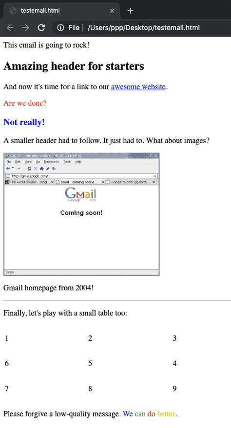 How To Send Html Email In Gmail Mailtrap Blog