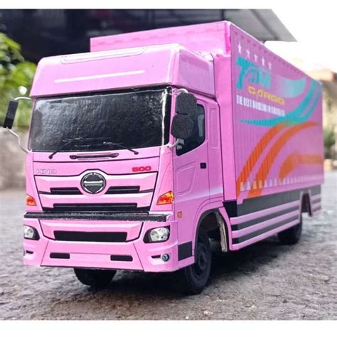 Promo Miniatur Truk Tronton Engkel Tam Cargo Tanpa Lampu Diskon 17 Di