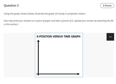 solved question 3 5 points using the graph shown below