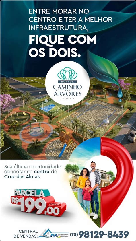 Morada Caminho Das Rvores Conhe A O Novo Loteamento De Cruz Das Almas