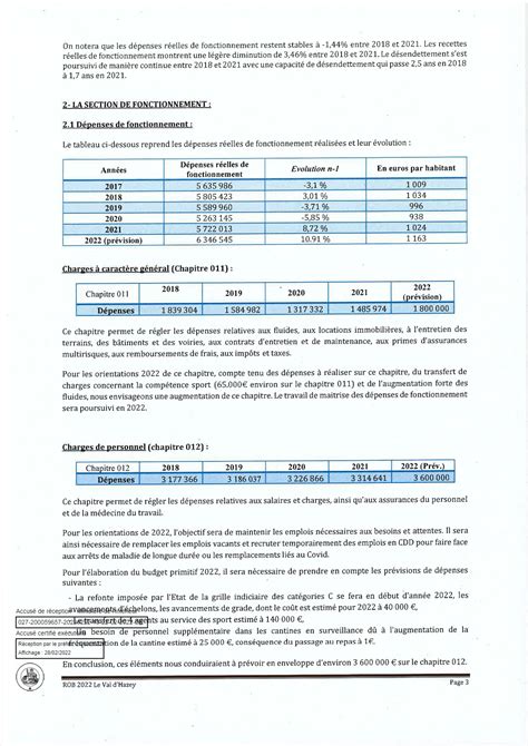 Extrait Du Registre Des D Lib Rations Du Conseil Municipal R O B