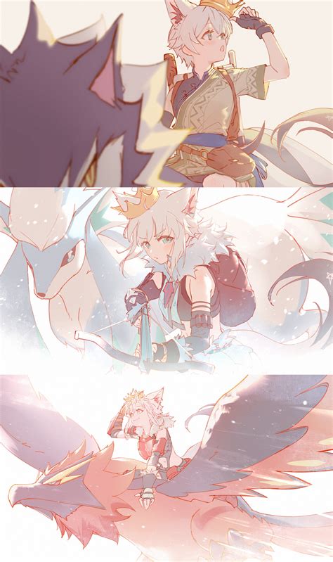 Shirakami Fubuki Ragnahawk Foxcicle And Direhowl Hololive And 1