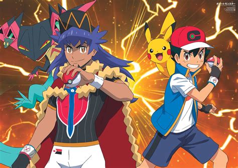 File Ash Vs Leon Official Artwork Bulbagarden Archives