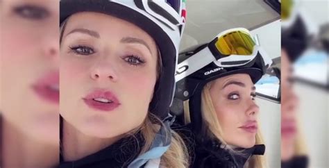 Ilary Blasi Col Fidanzato Bastian E La Hunziker A St Moritz Video