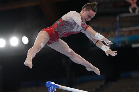 Uneven Bars Leotard Rips