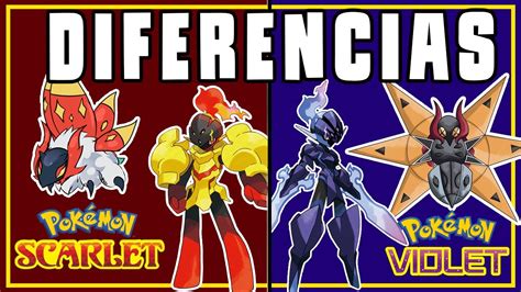 DIFERENCIAS Pokémon ESCARLATA Y PÚRPURA Cuál es MEJOR 30