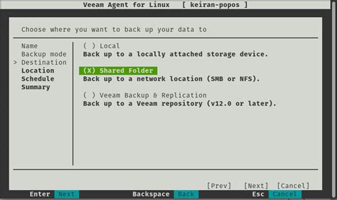 Backing Up With The Veeam Agent For Linux Ready Set Virtual