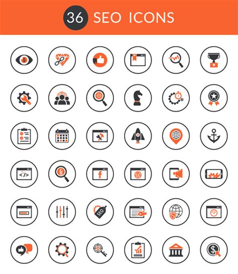 An Exclusive Free SEO Icon Set
