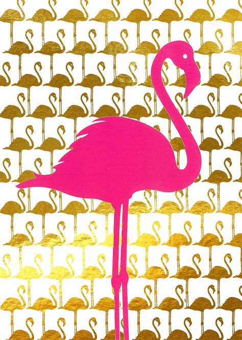 Postkarte Pink Flamingo günstig bestellen