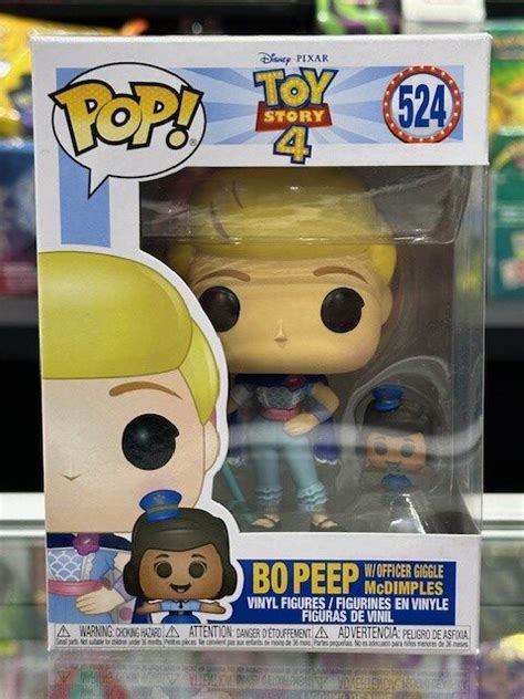 Funko Pop Toy Story 4 Bo Peep W Officer Giggle McDimples 524