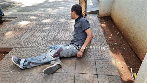 Morador em situação de rua é esfaqueado e disse ter sido vítima de
