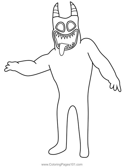 Banban Hellish Garten Of Banban Coloring Page Coloring Pages