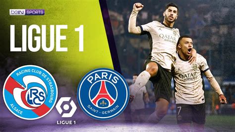 Strasbourg Vs PSG LIGUE 1 HIGHLIGHTS 02 02 24 BeIN SPORTS USA