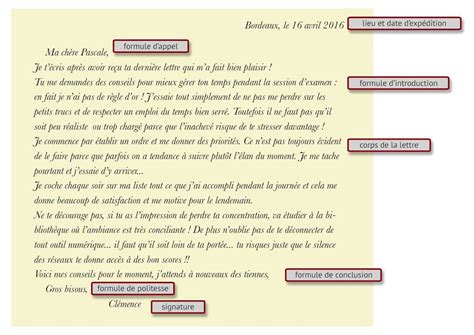 Expression Crite Lettre Personnelle Expression Crite Lettre A